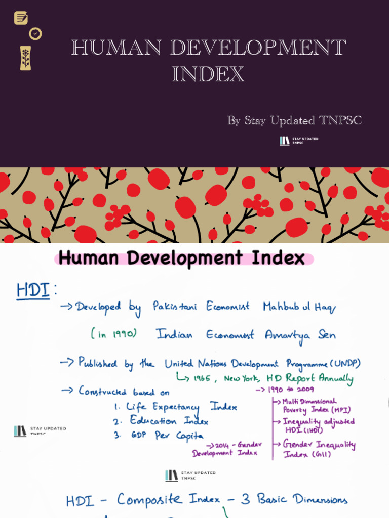 Human Development Index | PDF | Human Development Index | Economies