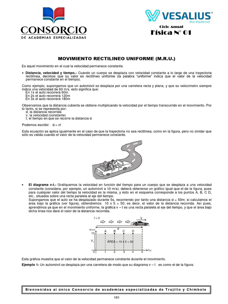 Fis. (01) Mru 161 - 168 | PDF | Velocidad