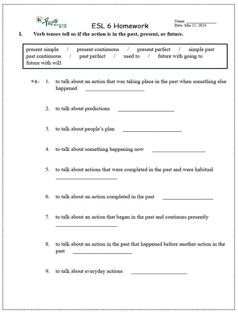 ESL 6 homework (week5) | PDF | Syntax | Language Mechanics