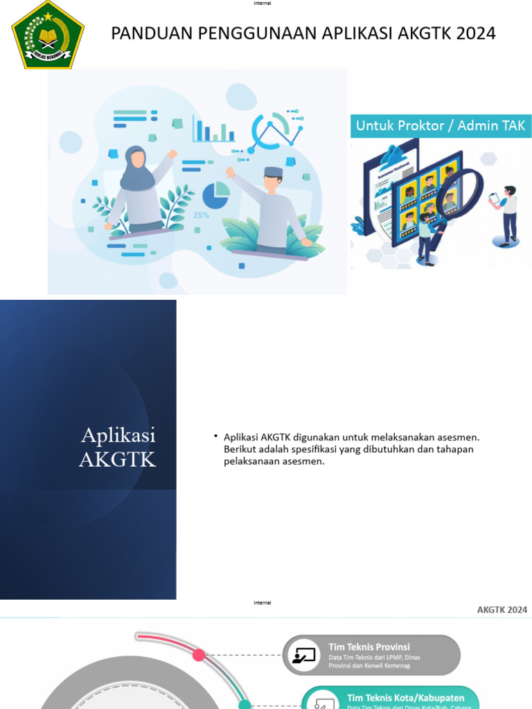 Panduan Penggunaan Aplikasi AKGTK 2024 | PDF