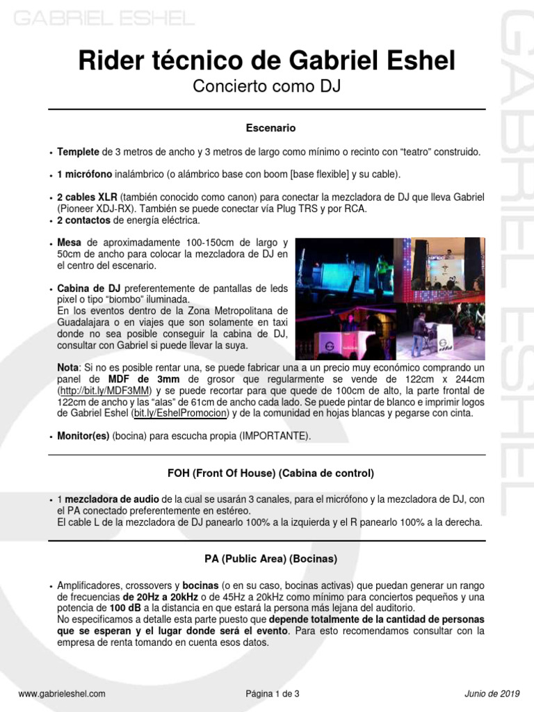 3 Rider Técnico (201906) | PDF | Altoparlante | Electrónica