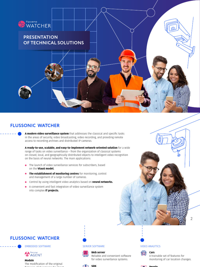 Flussonic - Watcher | PDF | Closed Circuit Television | Surveillance