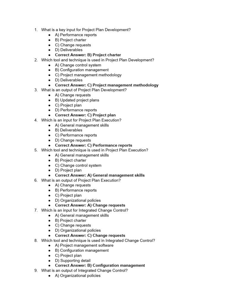 IT MCQs | PDF | Project Management | Risk