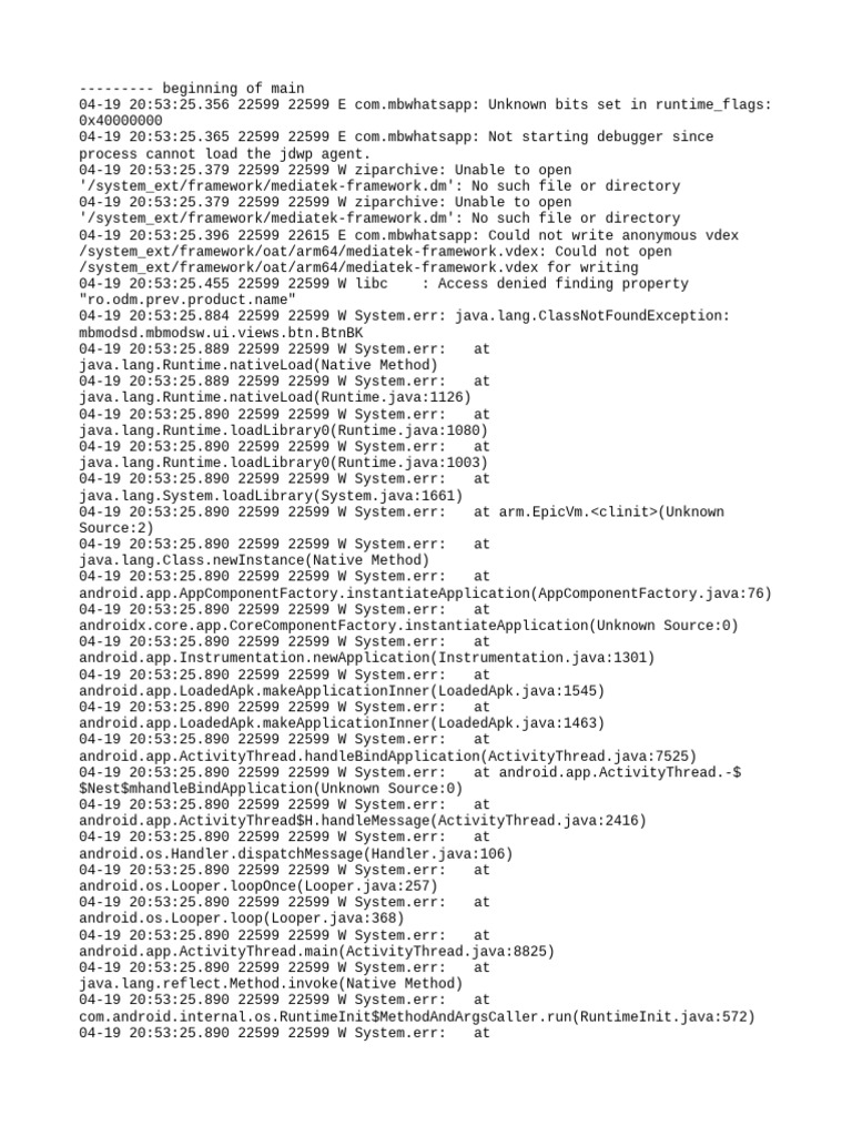 Logcat | PDF | Android (Operating System) | Java (Programming Language)