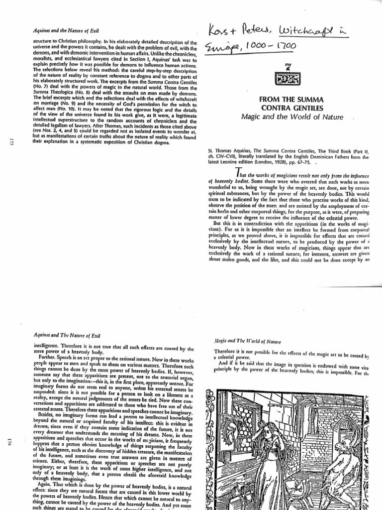 Witchcraft in Europe | PDF