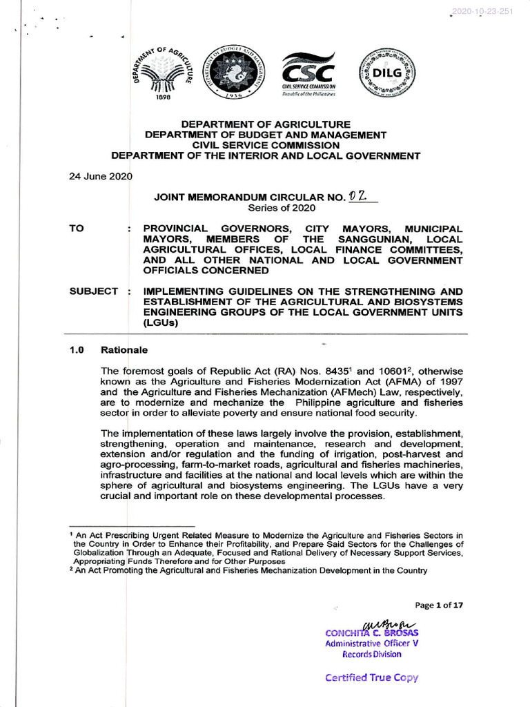 ABE Joint Circular | PDF