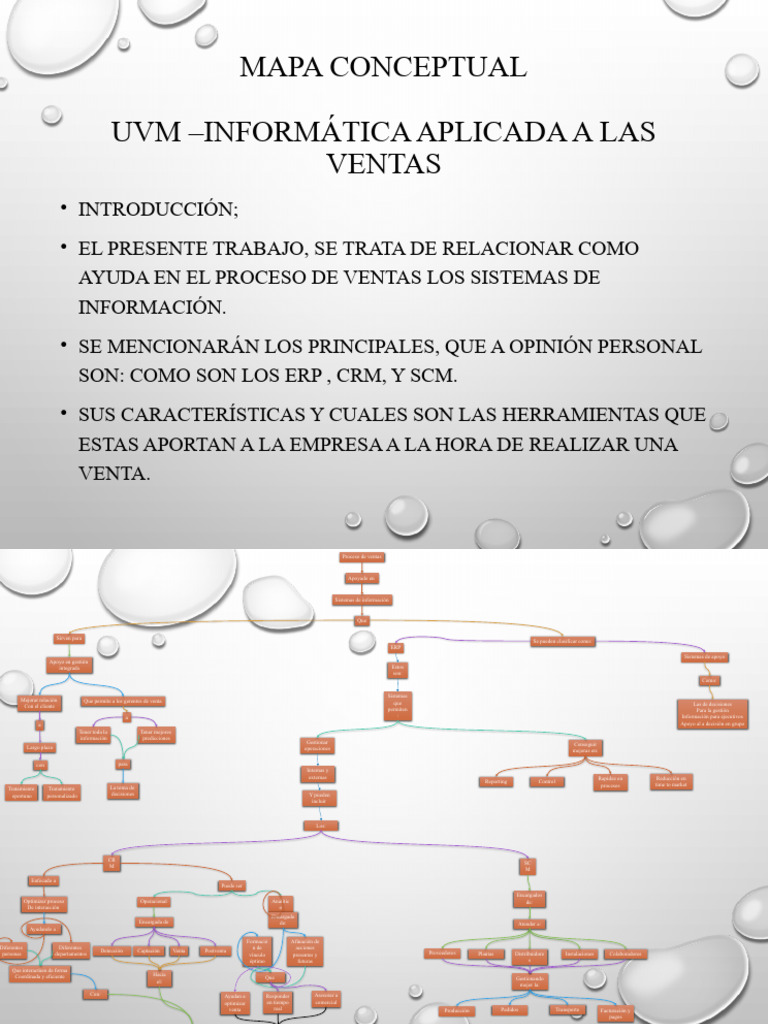 Mapa Conceptual | PDF | Planificación de recursos empresariales | Tecnologías de la información