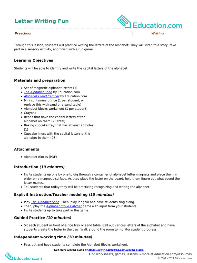 Usr Local SRC Education - Com Files Static Lesson-Plans Letter-Writing-Fun Letter-Writing-Fun ...