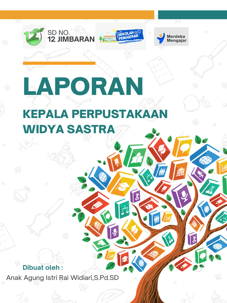 Laporan Kepala Perpustakaan Widya Sastra | PDF