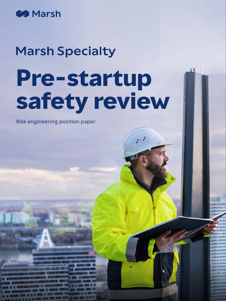 Pre-Startup Safety Review Guidelines | PDF | Valve | Safety