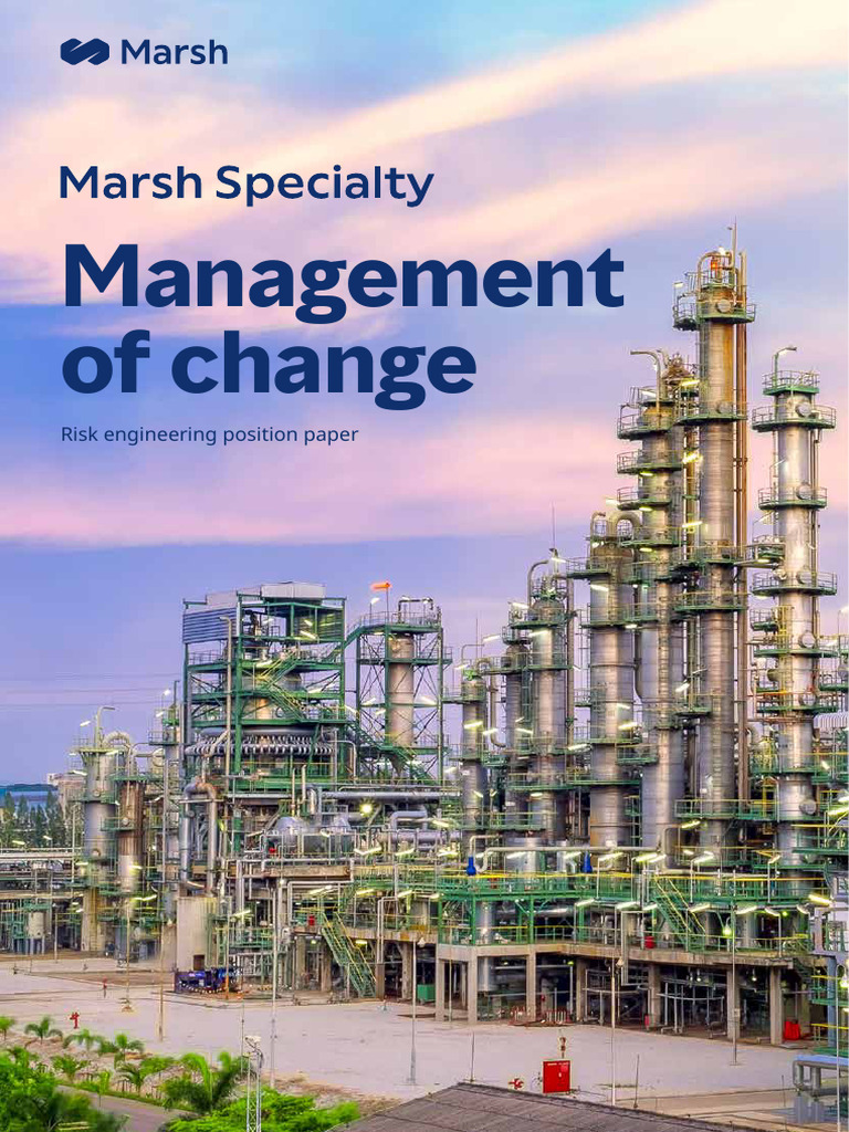 Risk Engineering Position Paper - Management of Change | Download Free ...