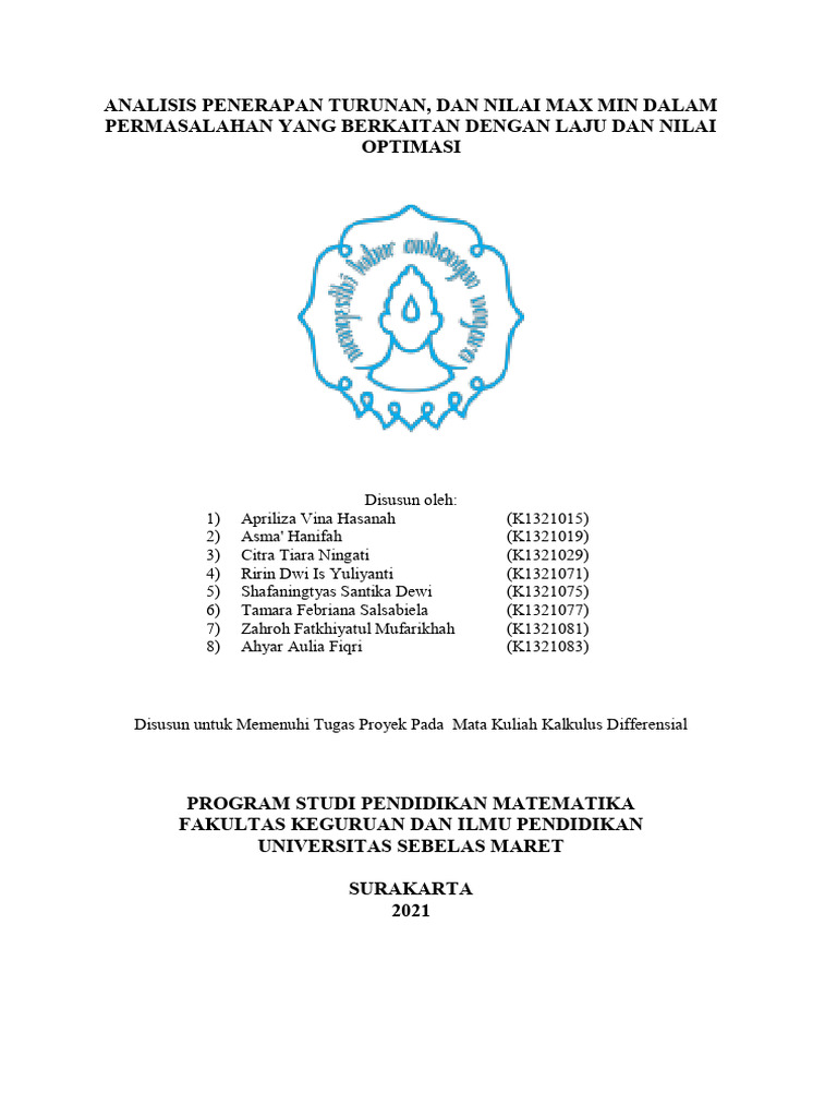 Makalah Kalkulus Kelompok 4-r2 | PDF | Metode & Bahan Ajar