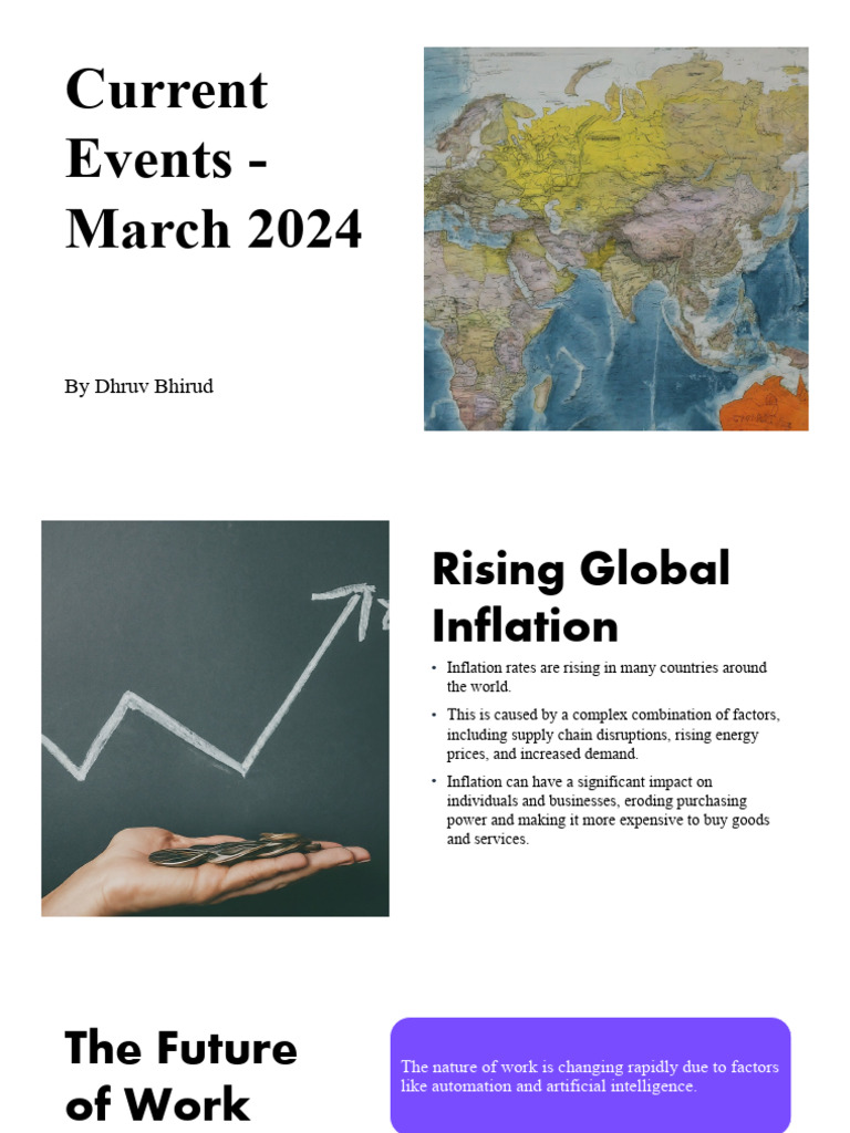 Current Events - March 2024 | PDF