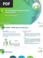 Respiratory Medication Chart | PDF | Asthma | Cough