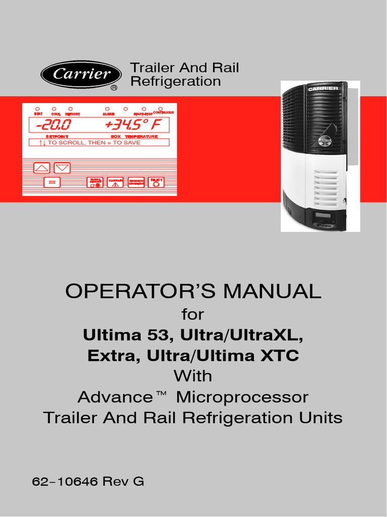 Carrier Manual .2 | PDF | Coolant | Radiator
