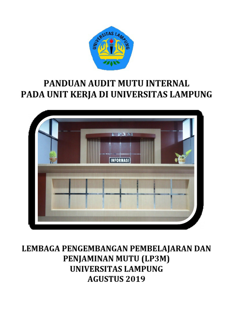 Panduan Audit Mutu Internal 2019 | PDF | Pengelolaan Keuangan & Uang