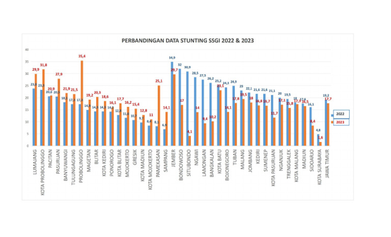 Data Stunting Ssgi 2022 & 2023 | PDF