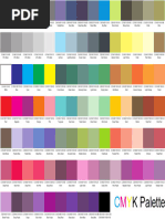 Tabla de Colores | PDF | Color | Percepción visual