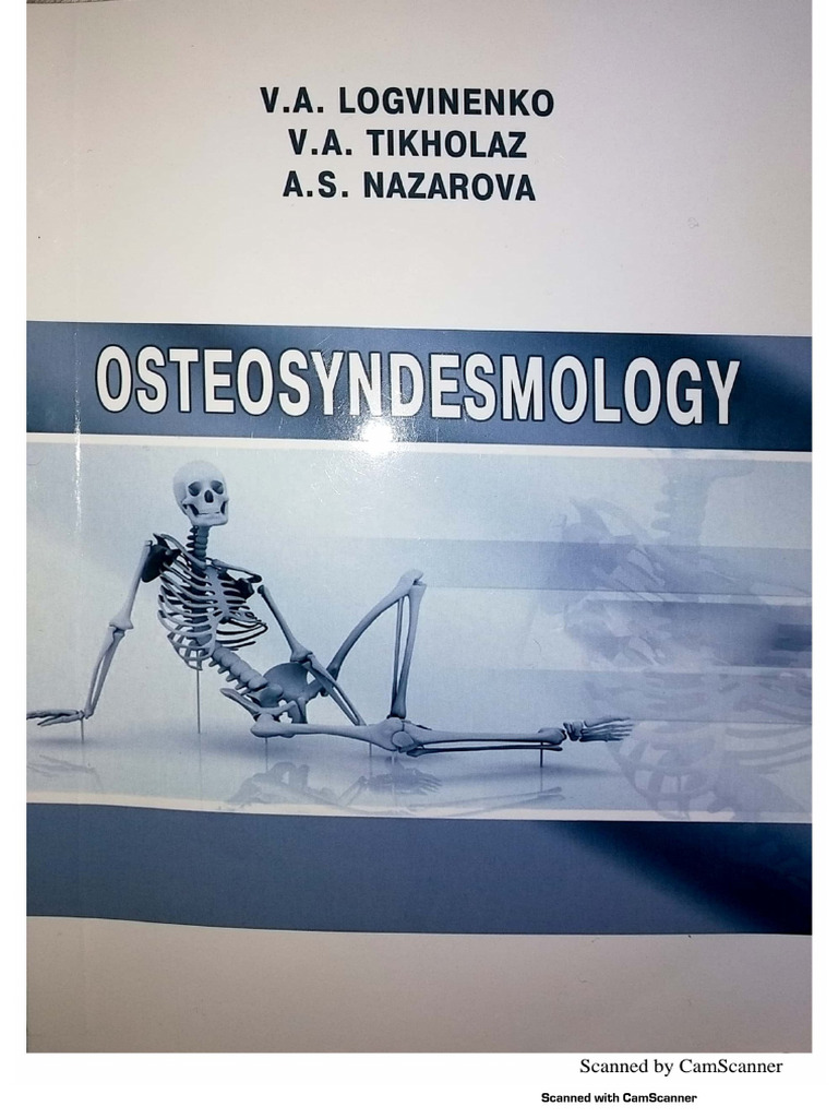 Osteosyndesmology Anat | PDF