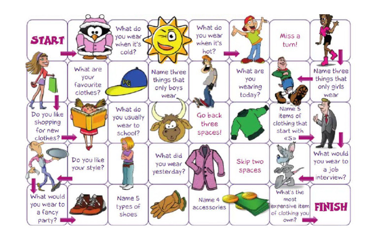 Clothes Board Game | PDF