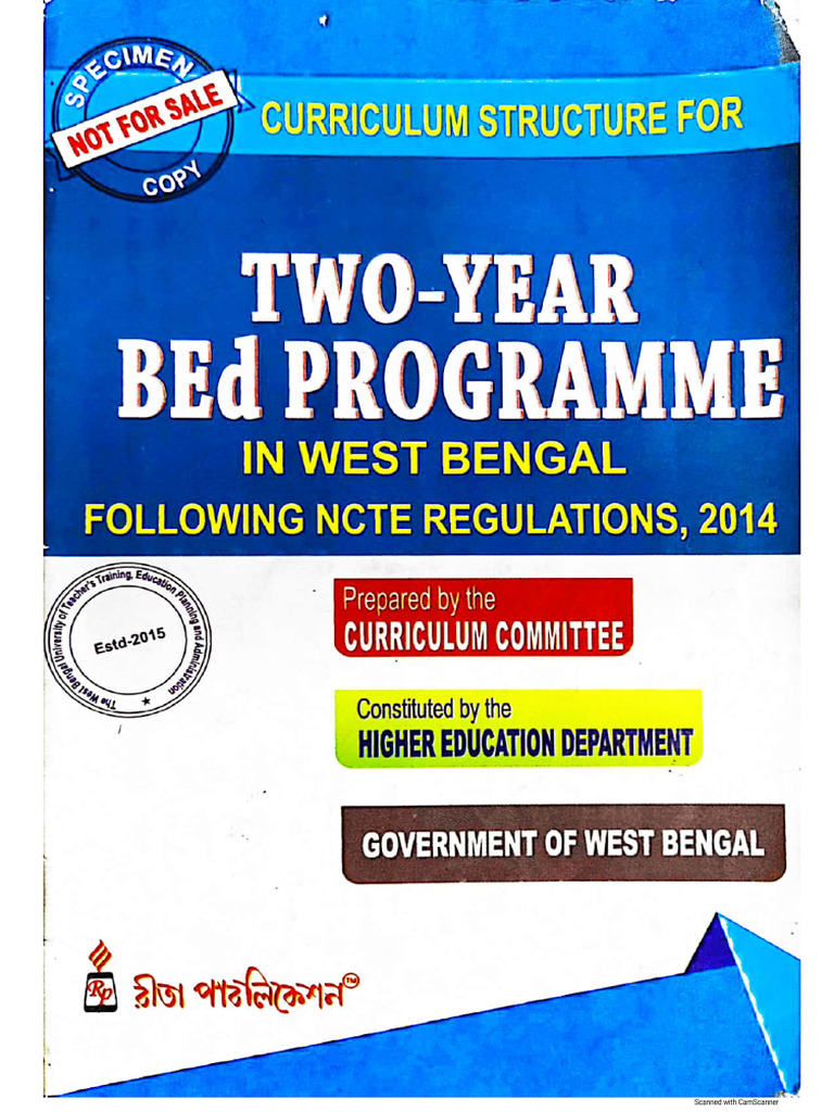 B.ed Full Syllabus (1st, 2nd, 3rd, 4th Semester) | PDF