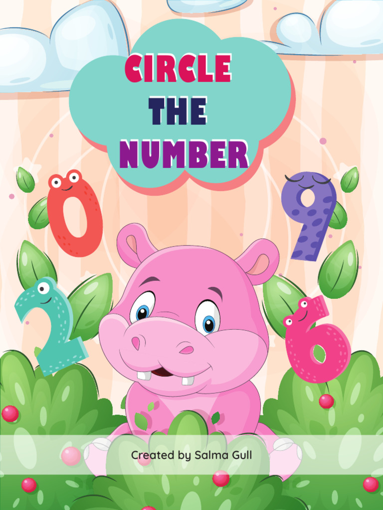Number Circling Activity for Kids | PDF