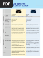 Credit Card Brochure | PDF | Credit Card | Debit Card