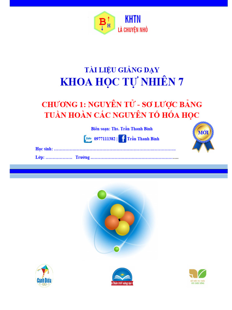 2023 - 2024. 7.1 Nguyen Tu - So Luoc Bang Tuan Hoan Cac NTHH. TTB - Dap An | PDF