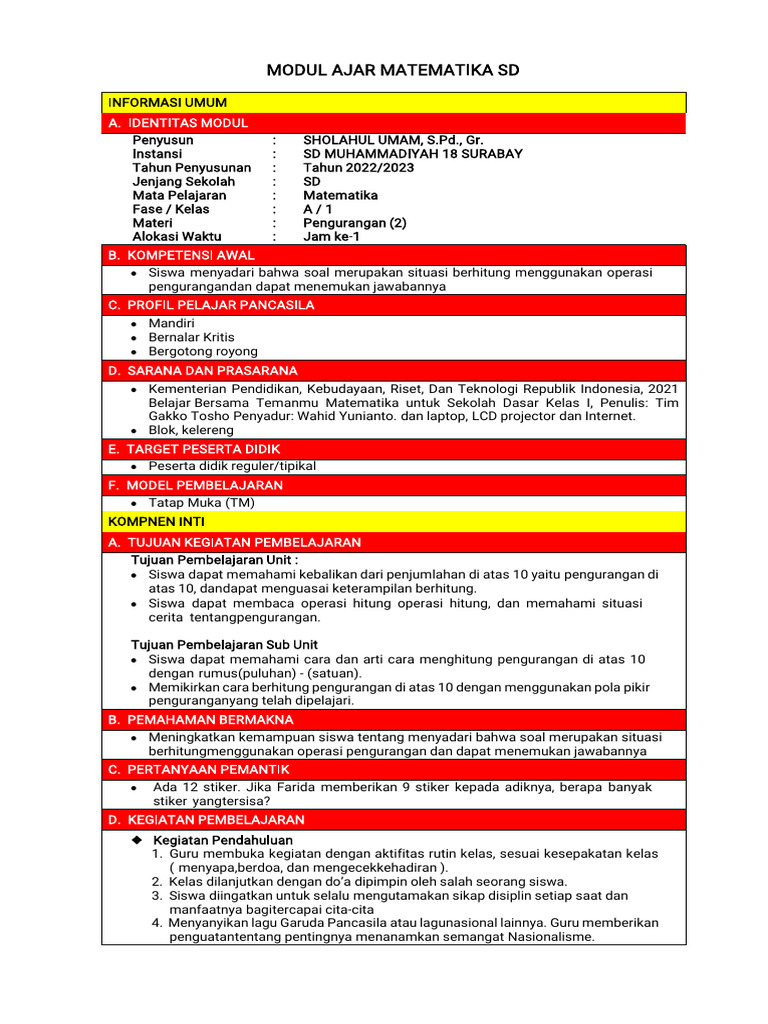 MTK 1 Baru | PDF | Ilmu Sosial | Kesehatan Holistik