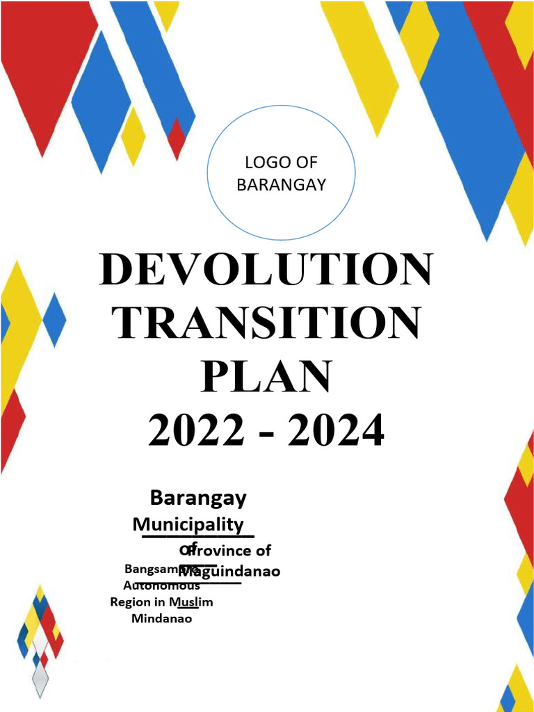 Barangay DTP format | PDF