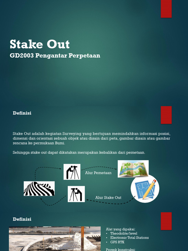 Panduan Lengkap Stake Out dalam Surveying | PDF