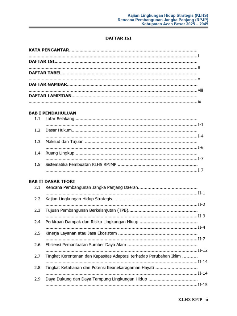 2. DAFTAR ISI, TAbel, Gambar | PDF