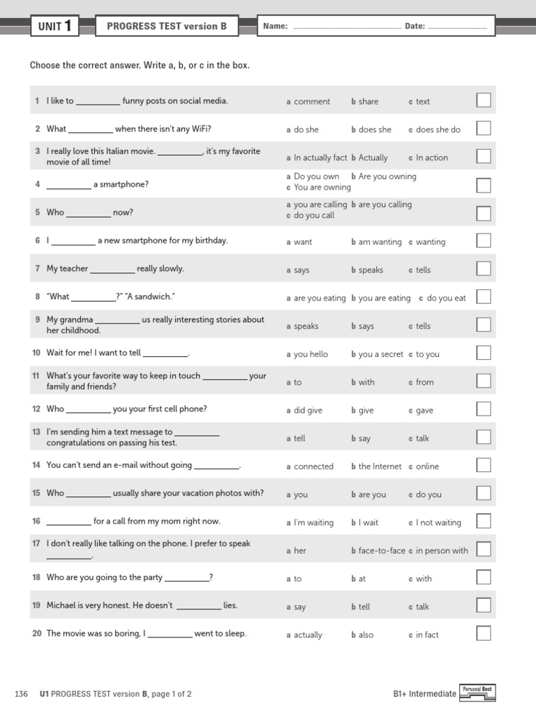 Review Unit 1-2 | PDF | Social Media | Popular Culture & Media Studies