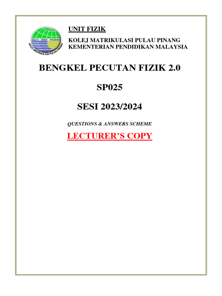 KMPP 2023 2024 | PDF | Teaching Methods & Materials