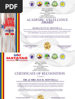 Certificate For SSG Officers | PDF