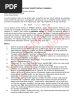 Neutralisation Practical | PDF | Titration | Chemistry