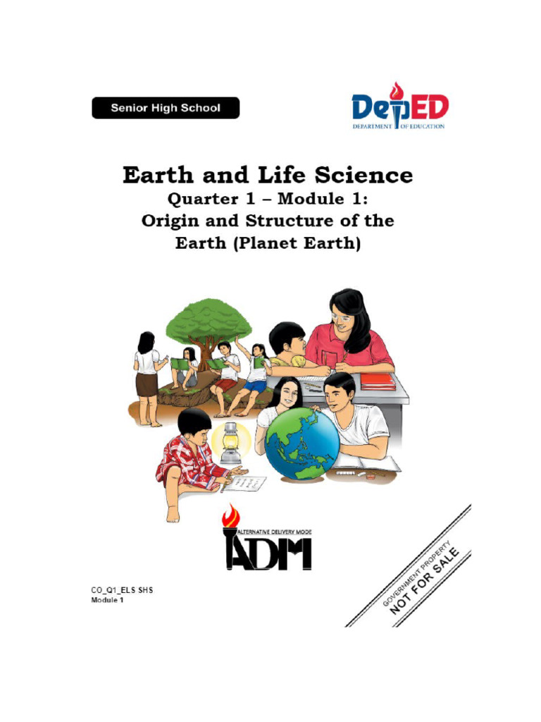 Earth and Life Science Module | PDF