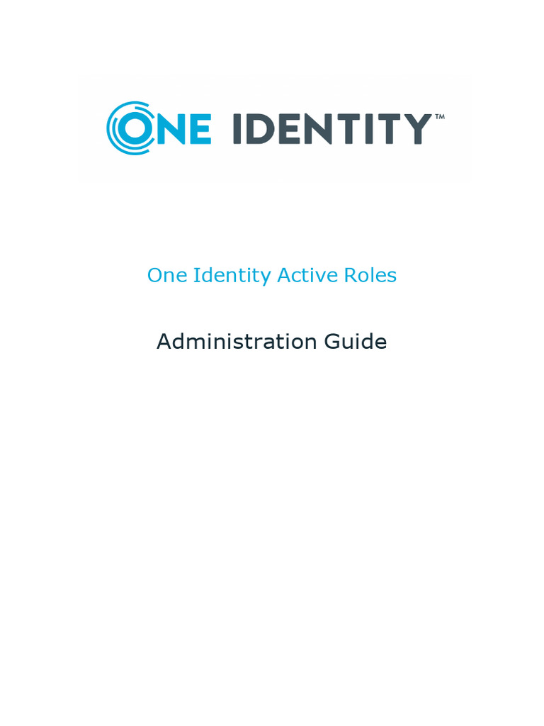 ActiveRoles Administration Guide | PDF | Active Directory | License