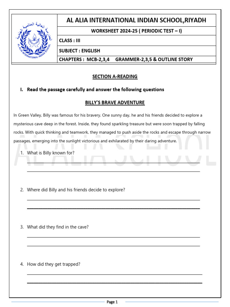 ALALIA W GRADE 3 ENGLISH | PDF | Linguistics | Grammar