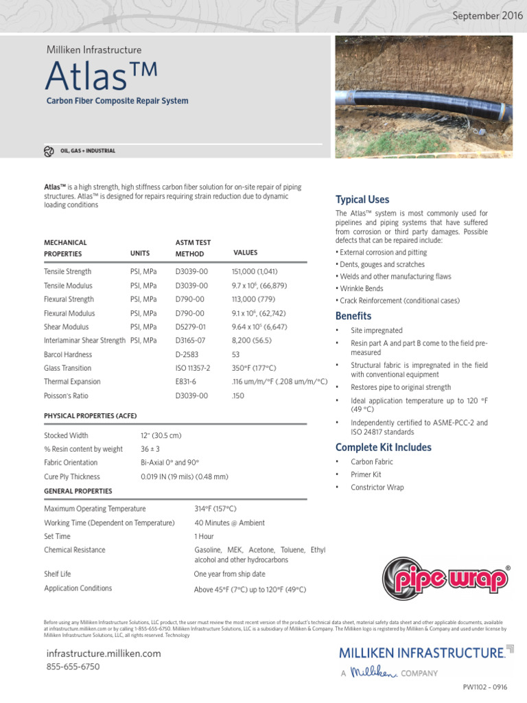 Atlas Data Sheet | PDF | Strength Of Materials | Secondary Sector Of ...