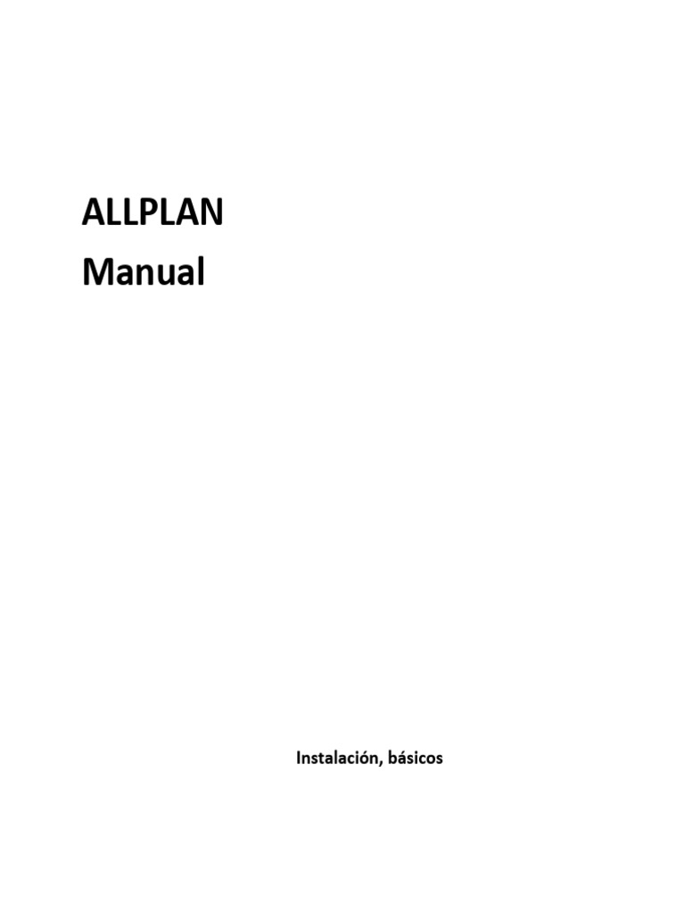 Allplan Manual 2022 | PDF | Archivo de computadora | Directorio (Computación)