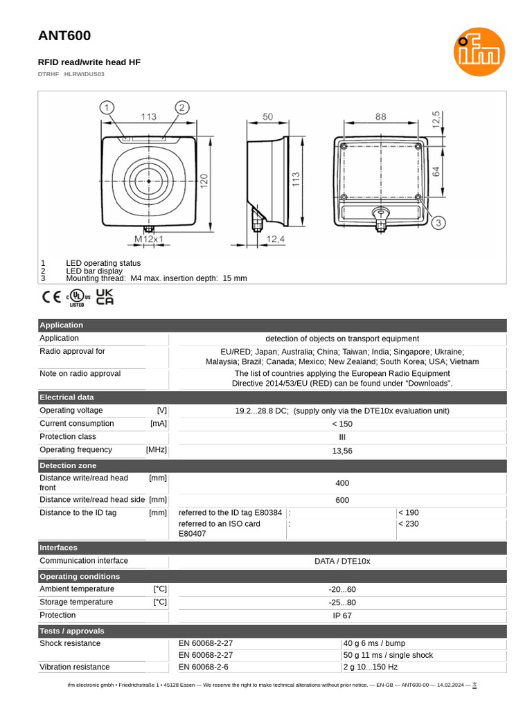 Ant600 00 - en GB | PDF | Electrical Engineering | Electricity