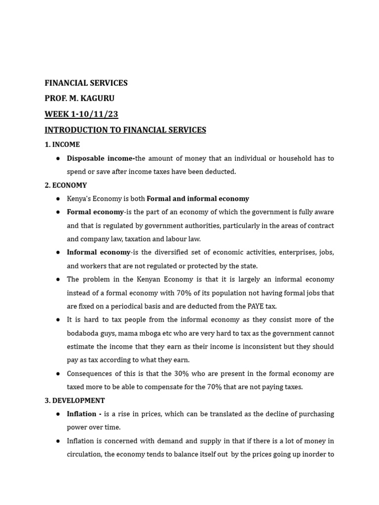Financial Services | PDF | Loans | Debt