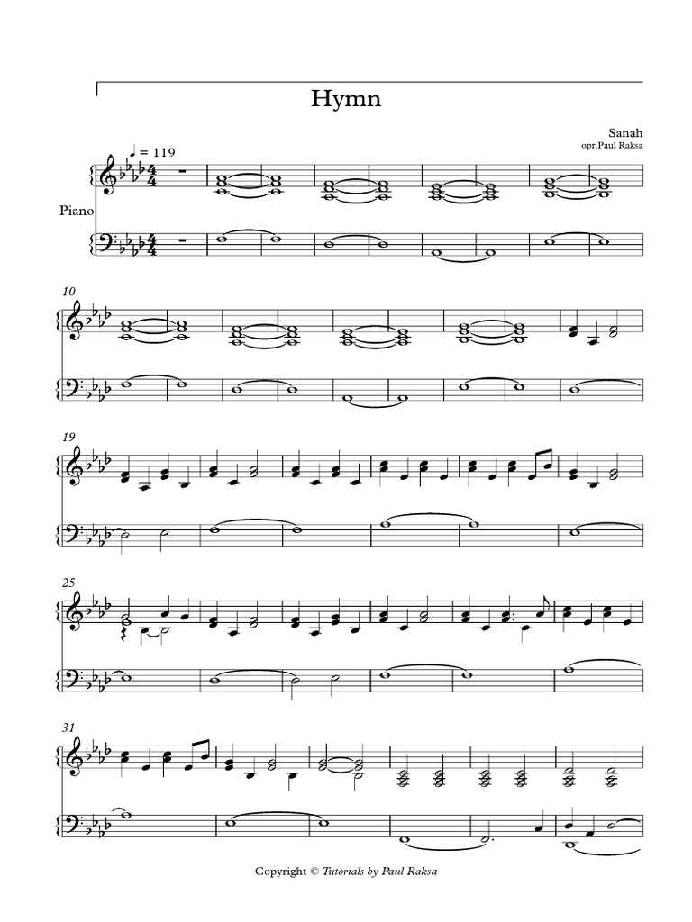 Hymn - Sanah | PDF