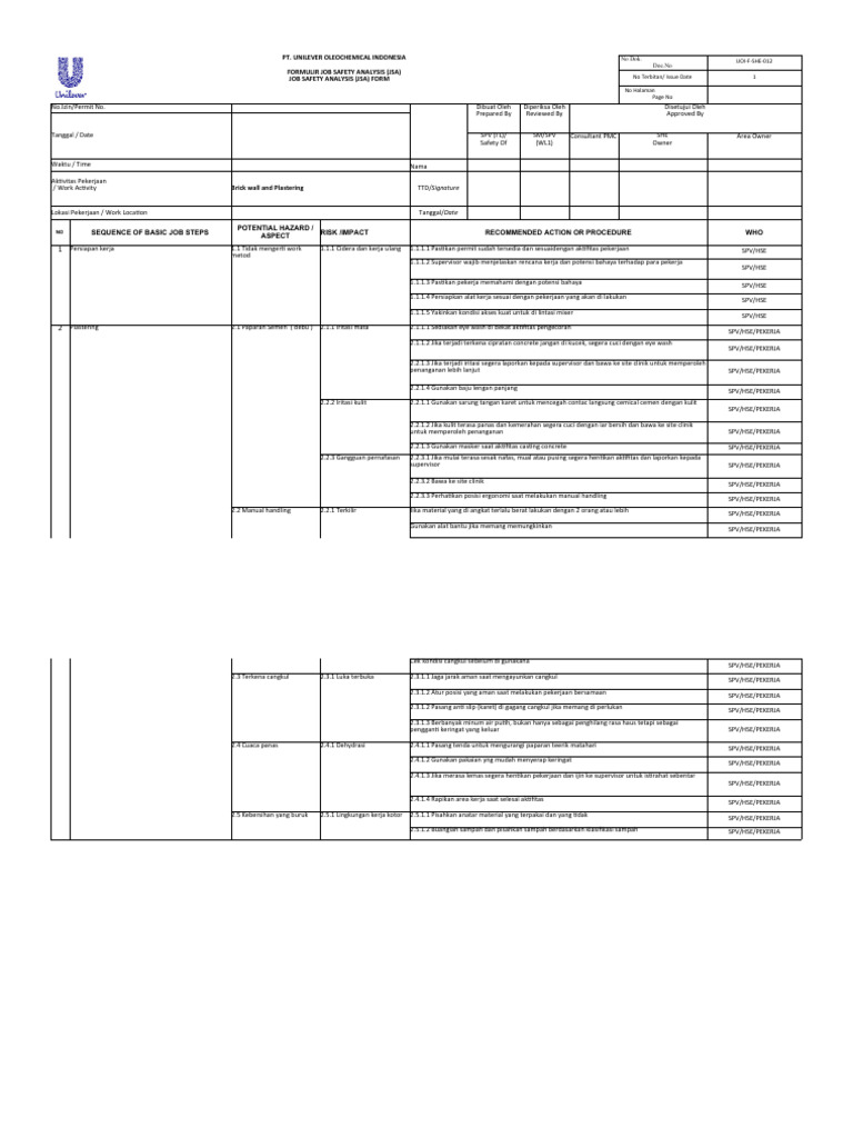 13, JSA Brickwall and Plastering | PDF