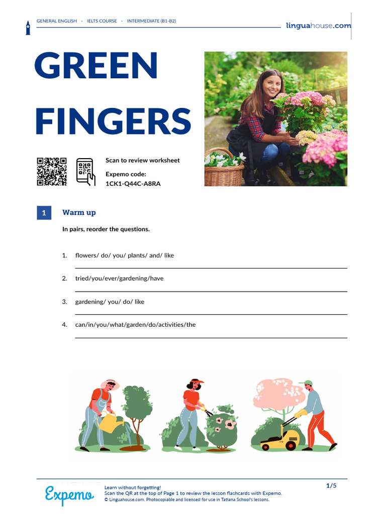 green-fingers-british-english-student | Download Free PDF | Linguistics ...