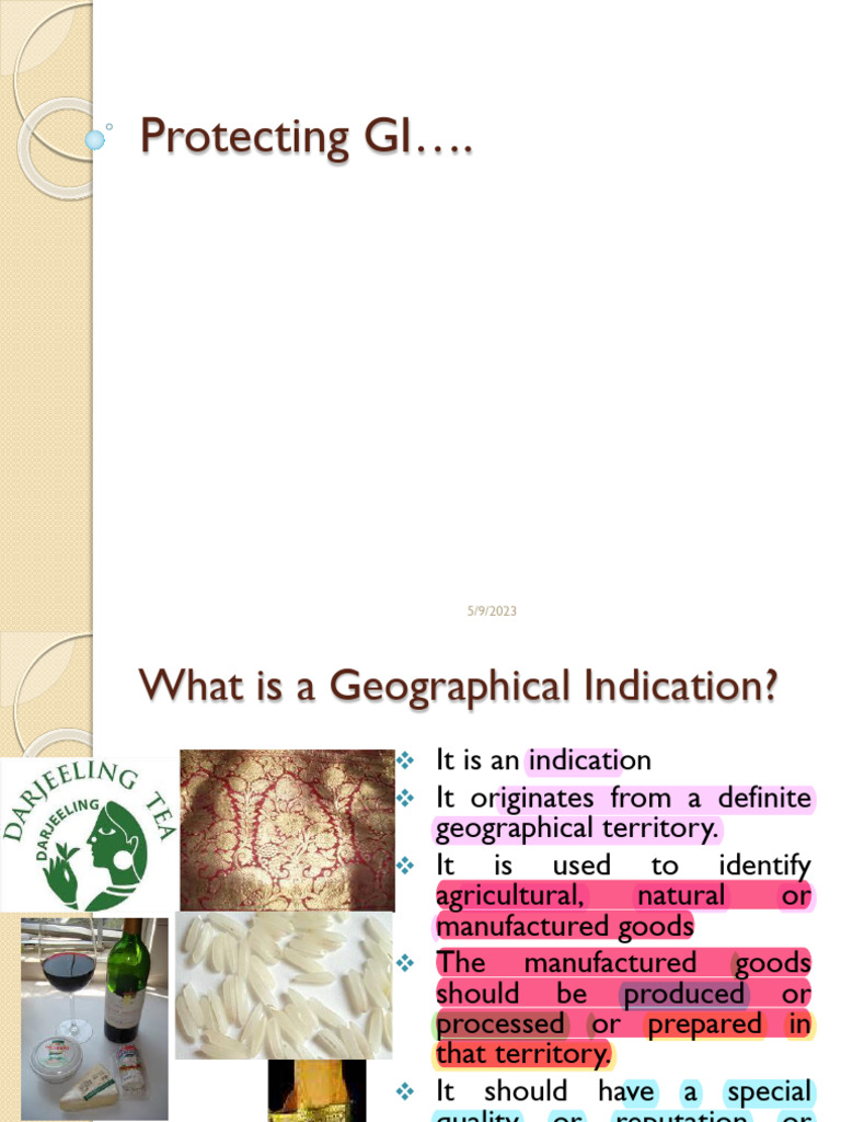 Understanding Geographical Indications | PDF | Trademark | Justice