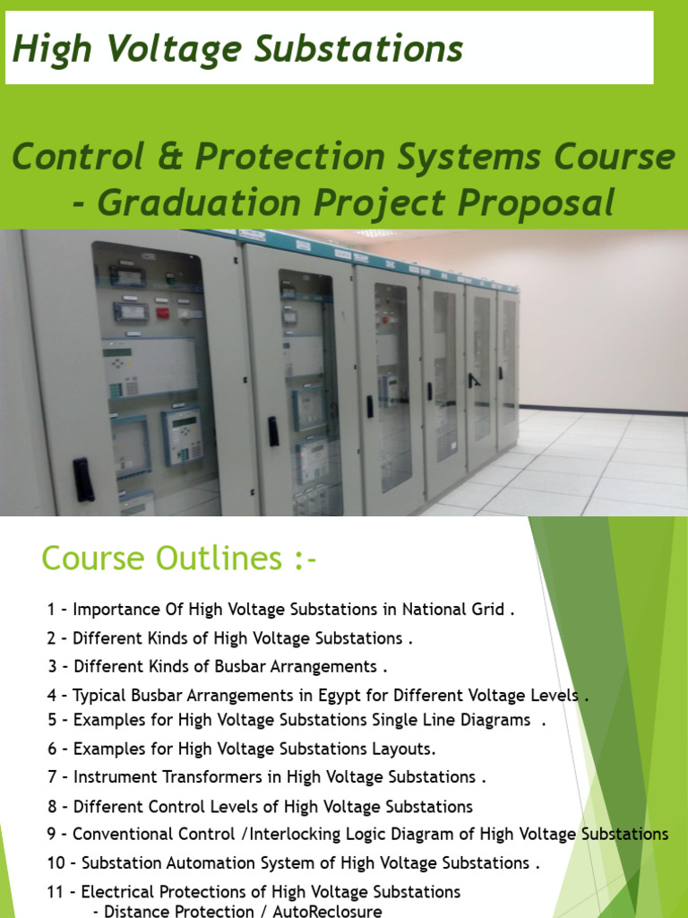 Control and Protection Systems Course 1712287198 | PDF | Electrical ...