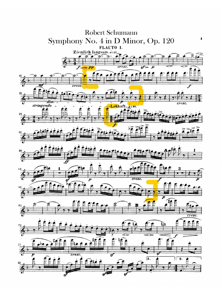 Schumann 4 Traits Ludivine. | PDF