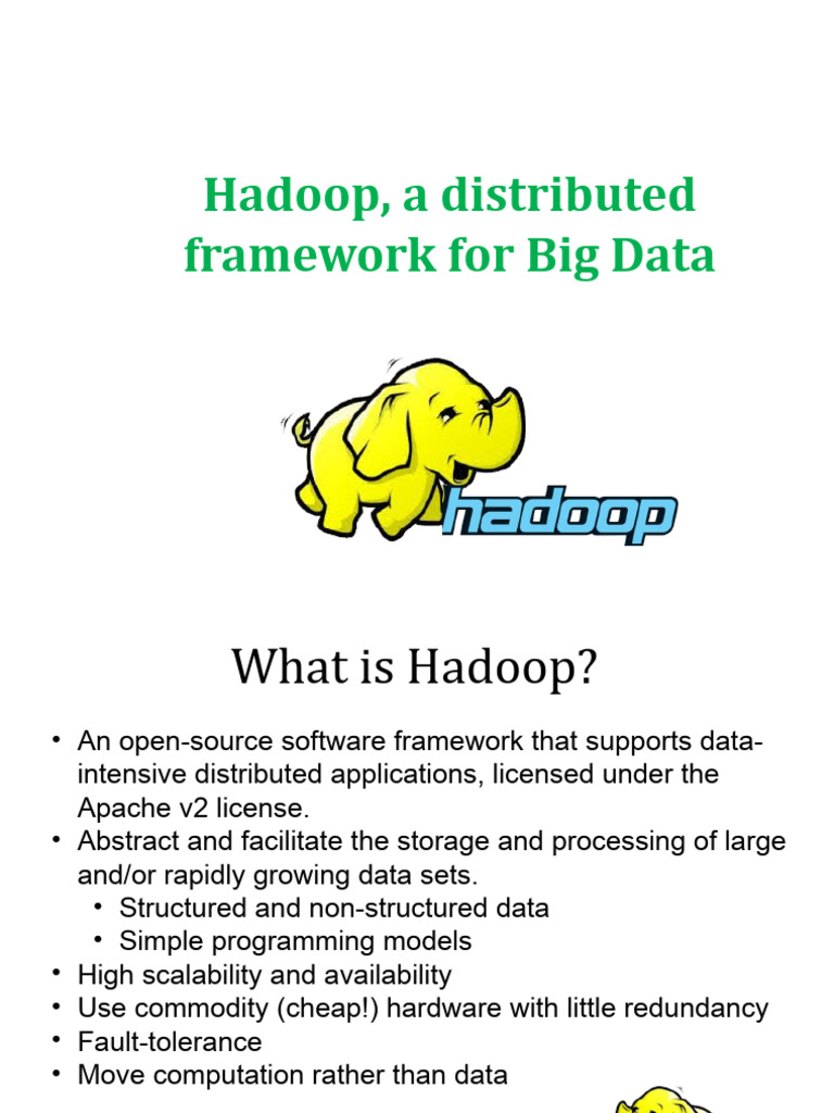 Chapter Five Hadoop Mapreduce & HDFS | PDF | Apache Hadoop | Map Reduce
